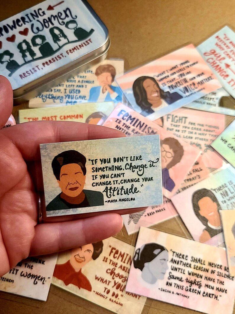 Empowering Women- Little Box of Inspiration- Resist, Persist, Feminist ...
