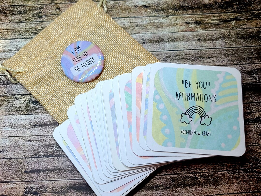 Kids Affirmation Cards- Mindfulness Gift for Children- Be YOU- Back to ...