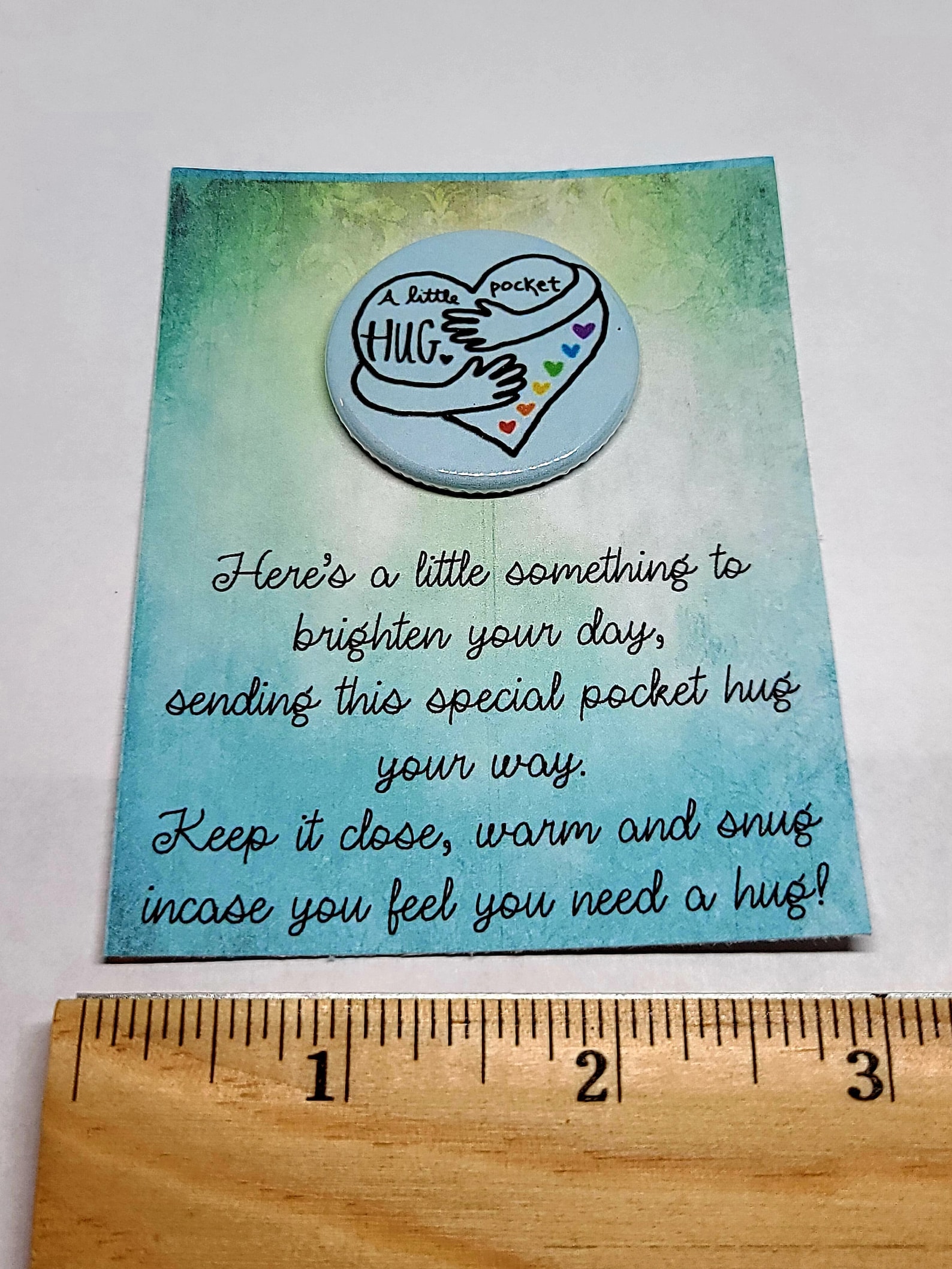 A Little Pocket Hug Pocket Token Virtual Hug Missing Loved Ones Send a ...