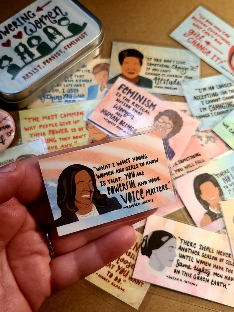 Empowering Women- Little Box of Inspiration- Resist, Persist, Feminist ...