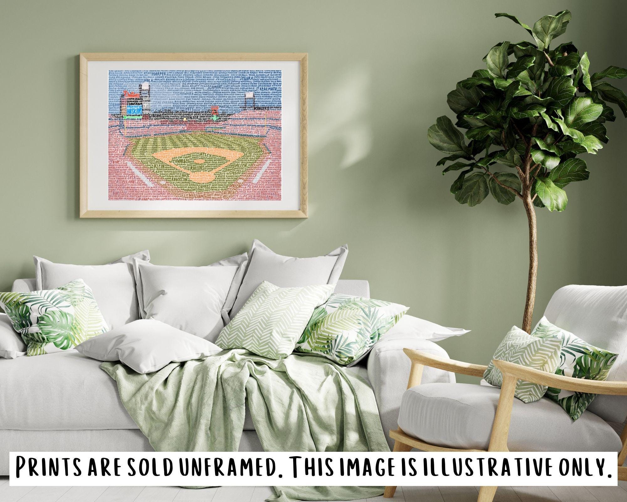 Let's Go Phillies, Word Art Print, Philadelphia Phillies, Red October ...
