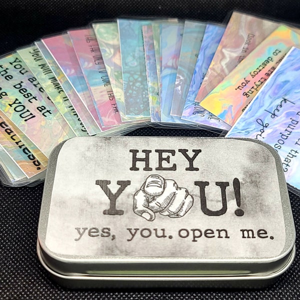 Inspirational Quote Box - Etsy