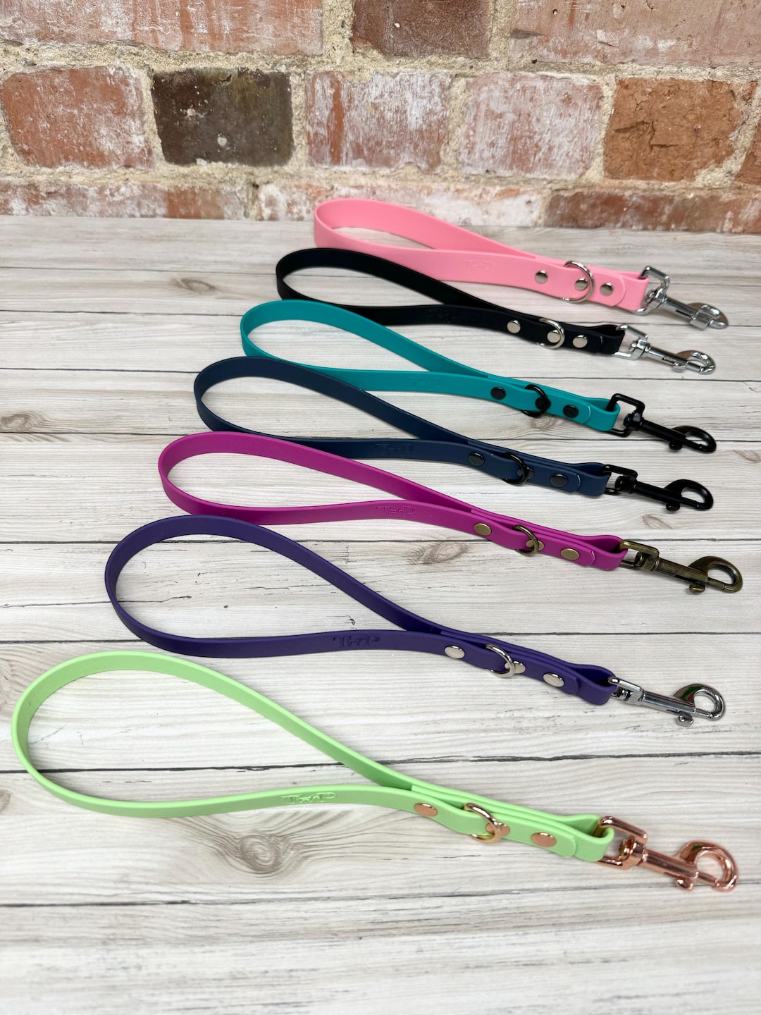 Waterproof Biothane Dog Traffic Lead: Short Handle Dog Tab - Etsy UK