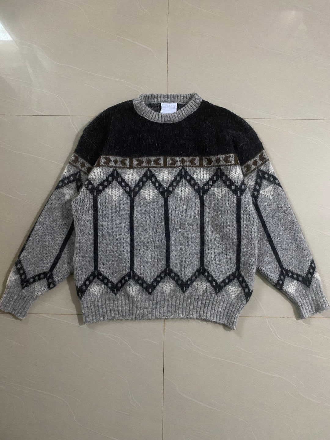 Rare Icewool Sweater Knitwear Iceland Wool Made in Iceland - Etsy