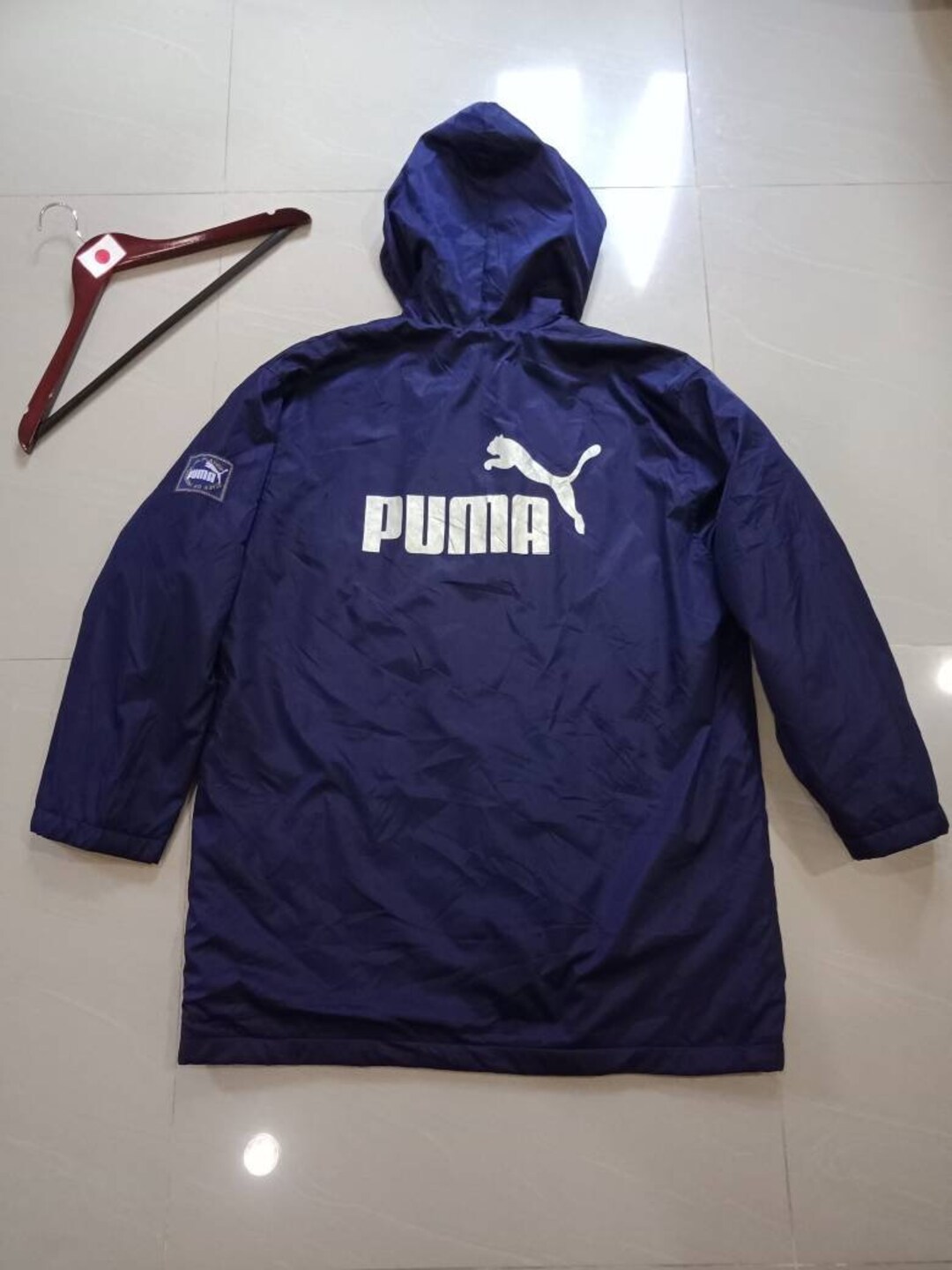 Vintage 90s Puma Parka Jacket. Staff of Proeessional Player. M Size ...