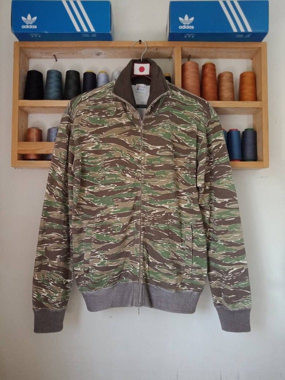 Vintage Rare Denime Camo Ziper Jacket Japanese Brand Medium - Etsy