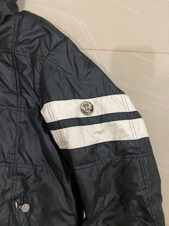 Vintage Liberty Bell Puffer Down Jacket Ziper Hoodie … - Gem