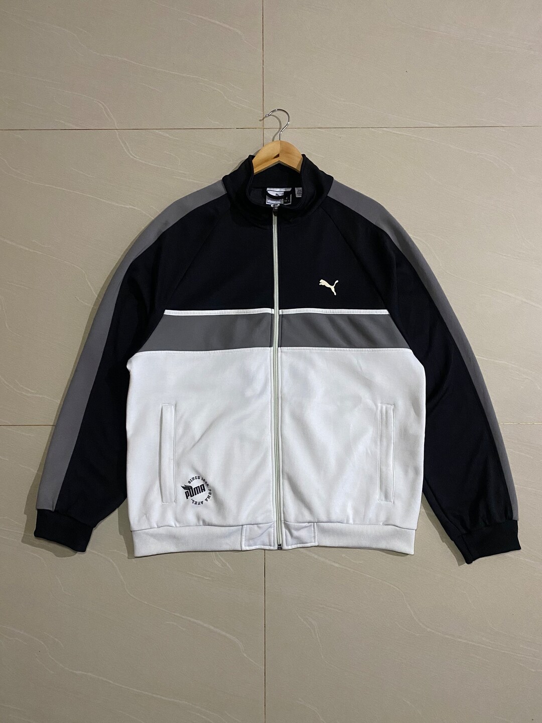 Vintage Puma Track Jacket Large Size - Etsy