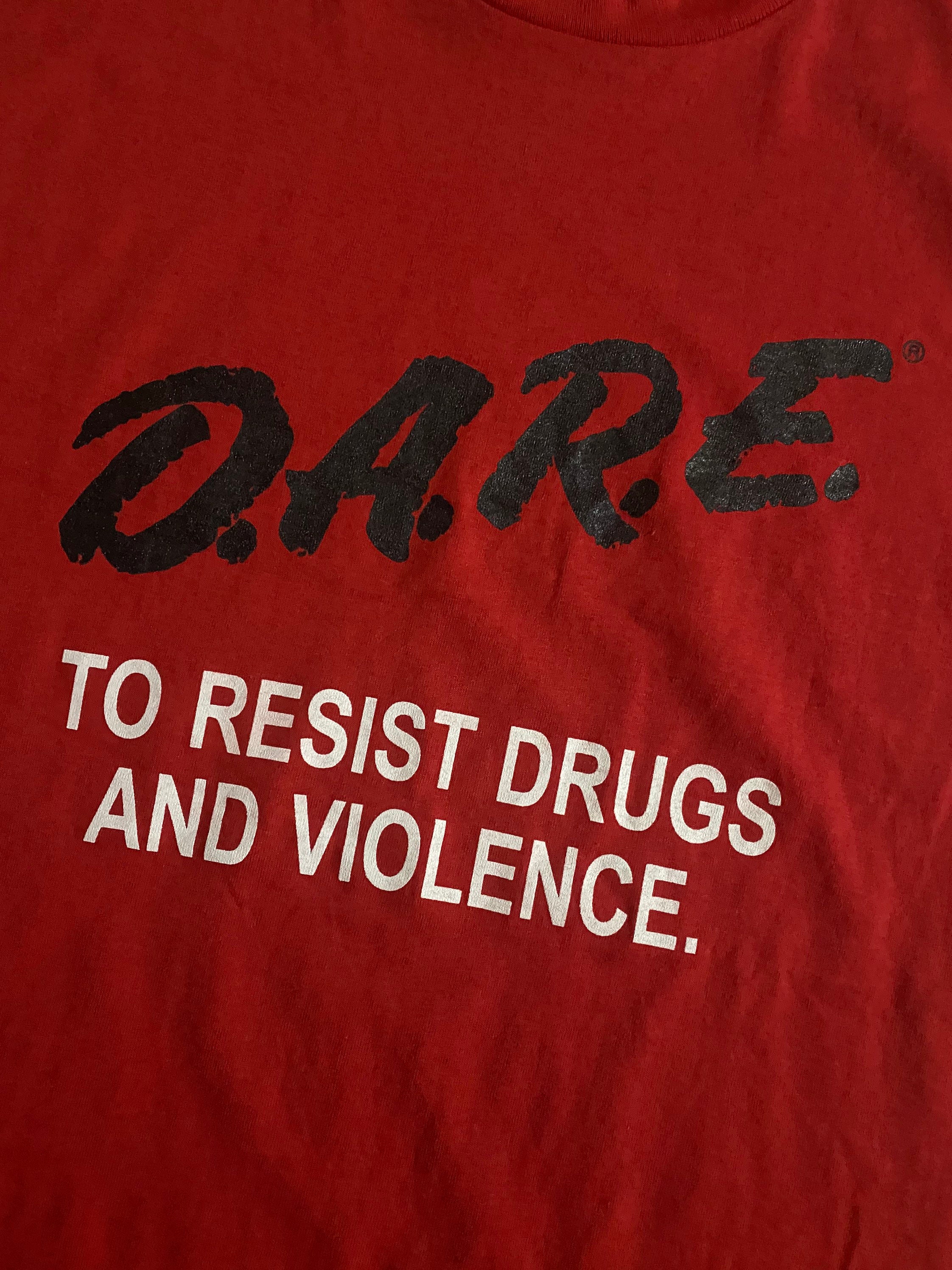 90s Dare T Shirt Big Logo Single Stitch Usa Large Size Shirt - Etsy