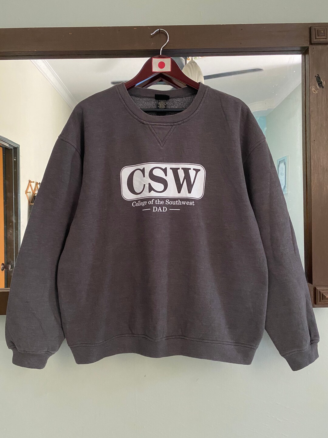 Vintage Csw College of the Southwest Sweatshirt Large Size - Etsy