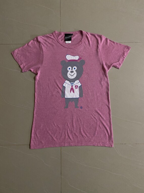 Vintage Beams Bear Japan Tshirt Bear Logo Small Size … - Gem
