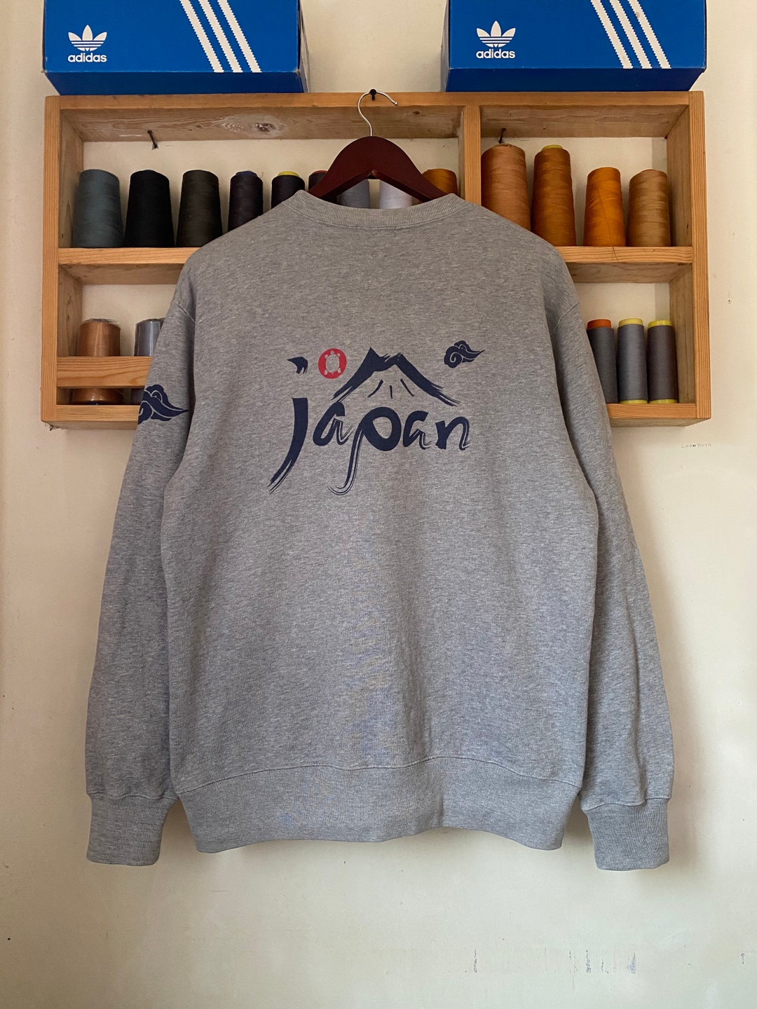 Vintage Japan Sweatshirt Japanes Brand Large Size Sukajan Jumper - Etsy