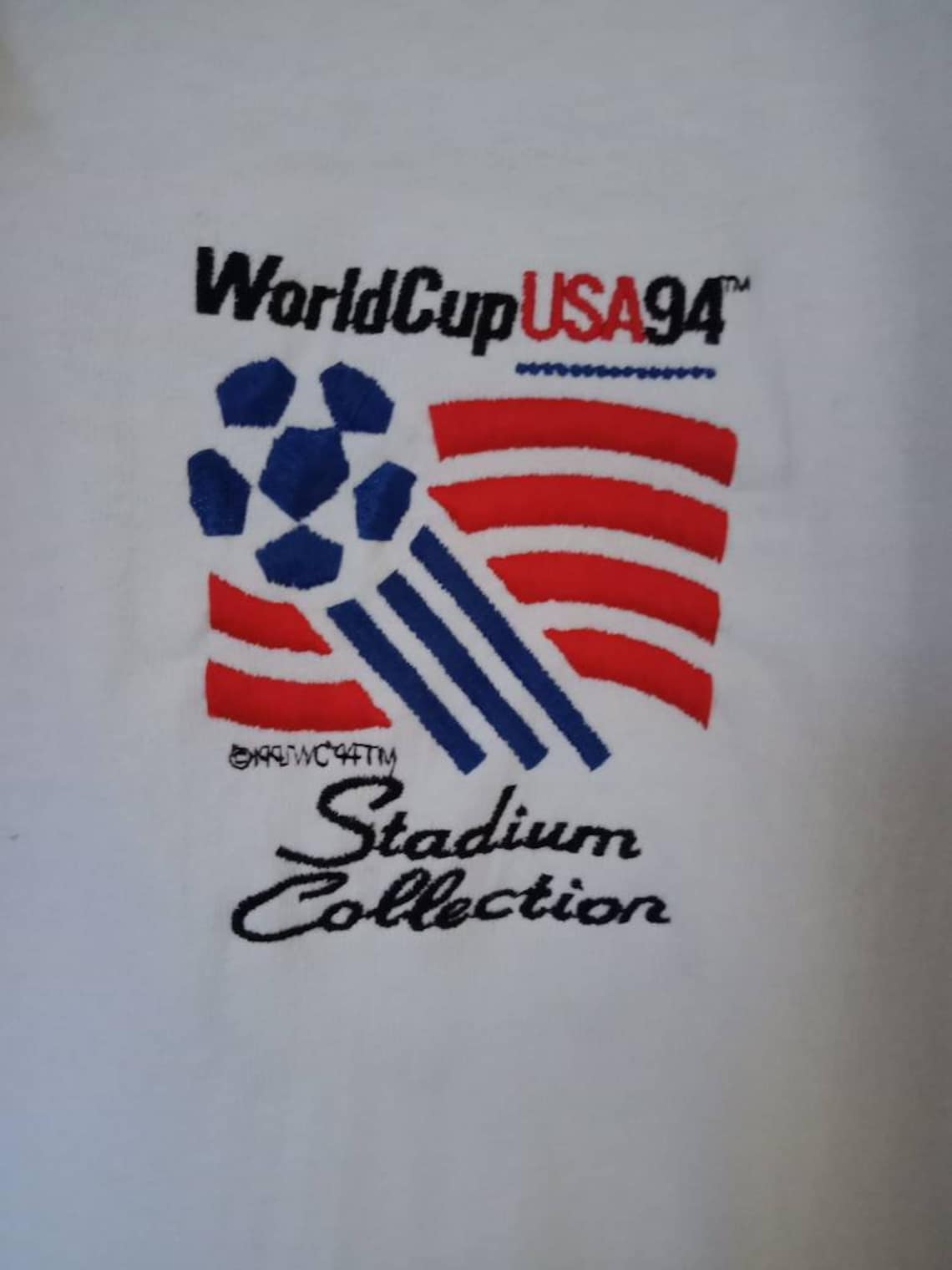 Vintage Tshirt Polo World Cup Usa 94 Shirt Embroidey Logo Large Size - Etsy