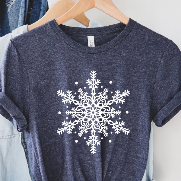 Snowflake Shirt - Etsy