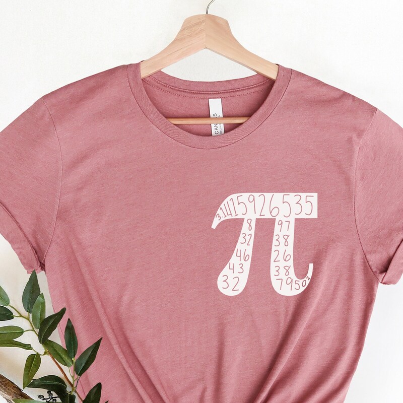Pi Shirt - Etsy