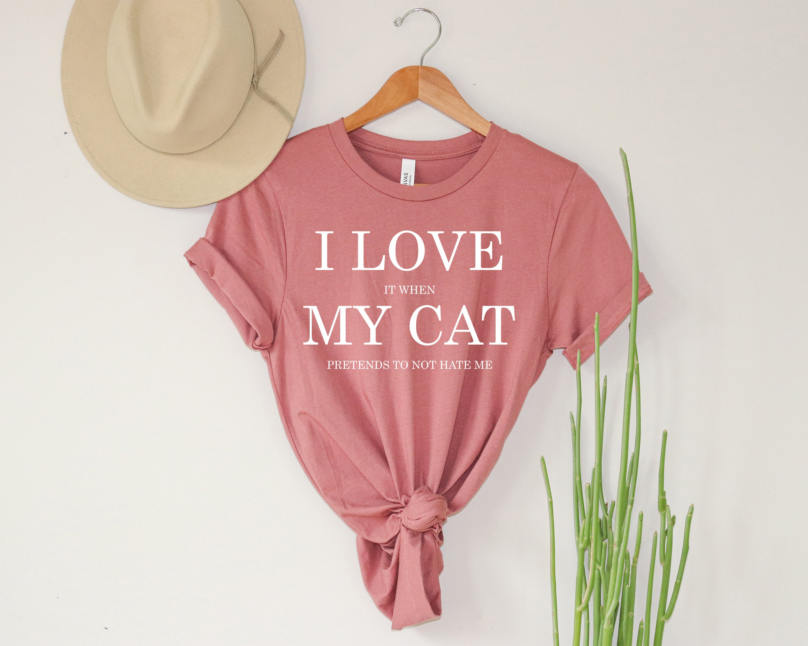 Cat Tshirt Funny Cat T Shirt Cute Birthday Gift for Cat Lovers | Etsy