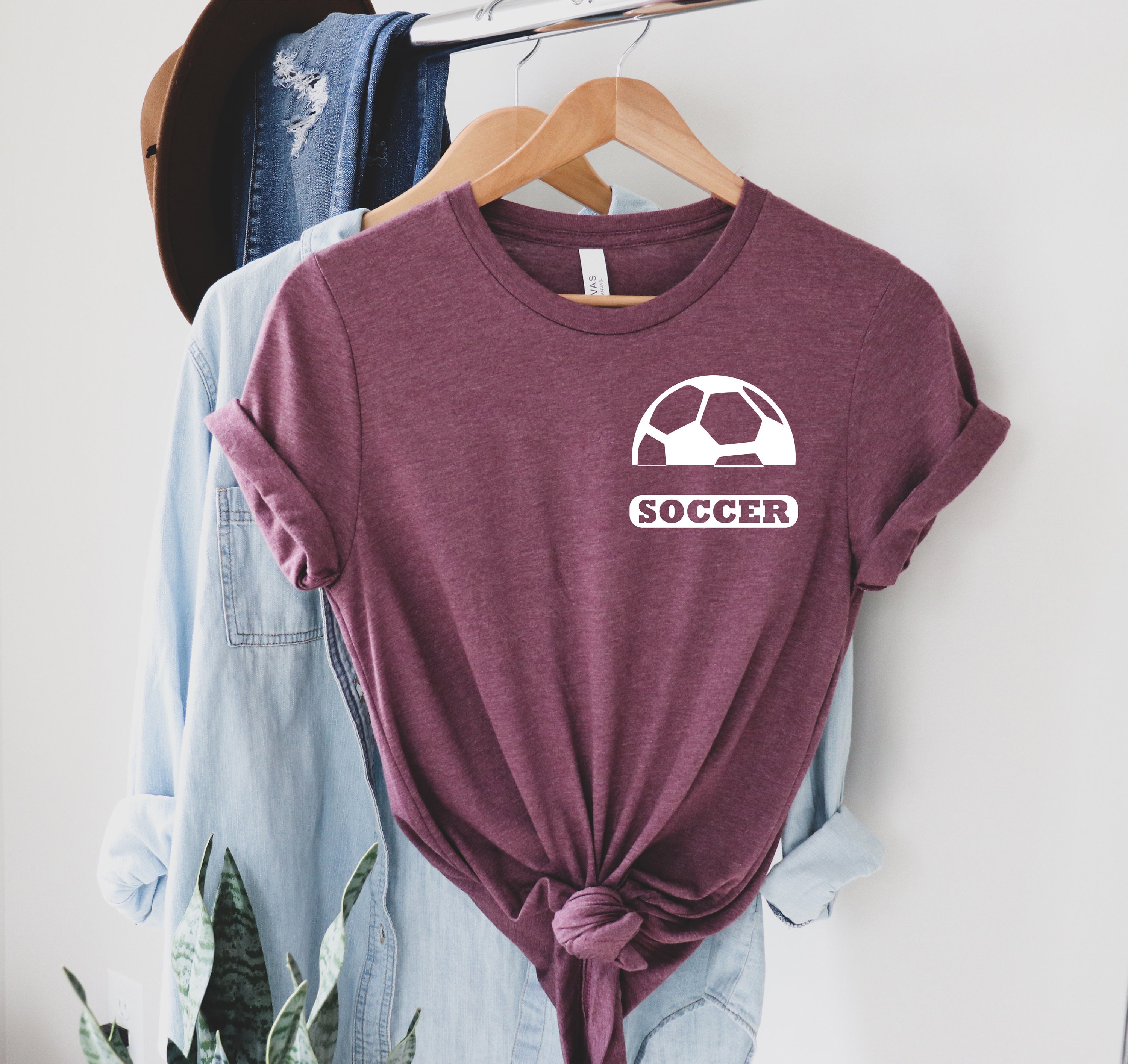 Soccer Shirt Cute Soccer Shirts Soccer Fan Shirt Soccer | Etsy