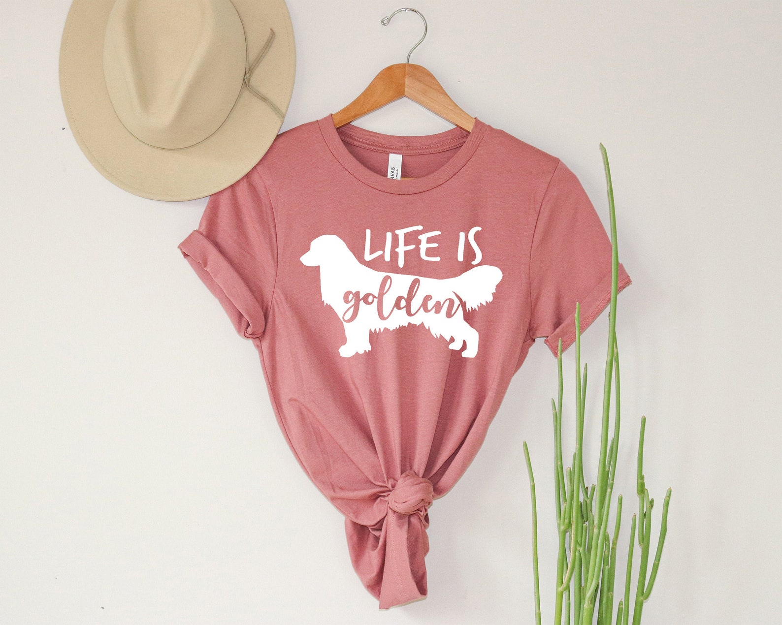 Life is Golden Shirt Golden Retriever Shirt Golden Retriever - Etsy