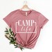 Camp Life Shirt Camping T-shirt Camping Heart Shirt Cute - Etsy