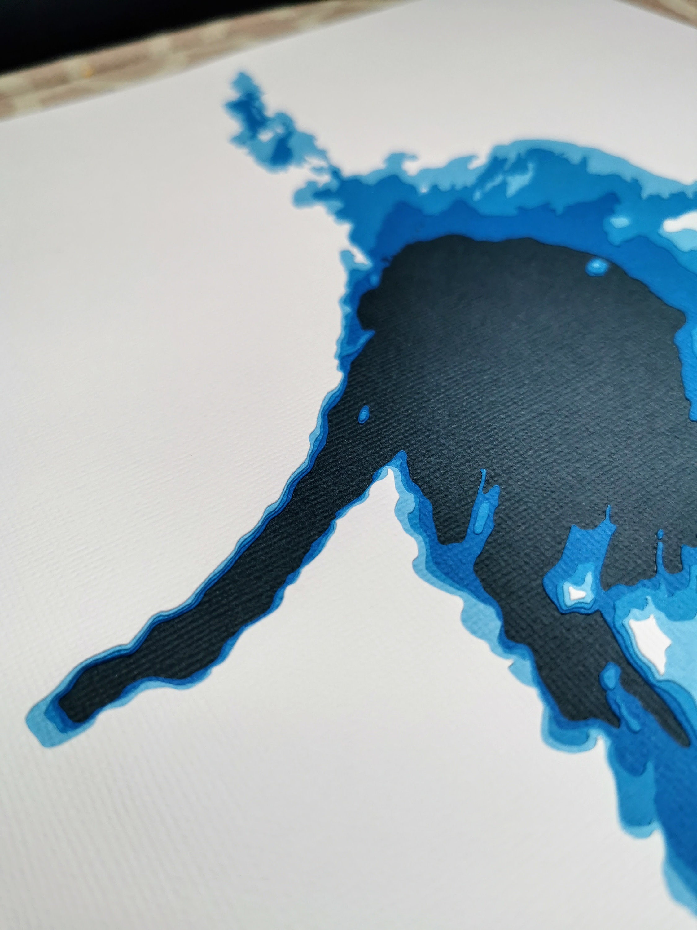 Lake Simcoe Couchiching 12x12 Papercut Bathymetric Map - Etsy Canada