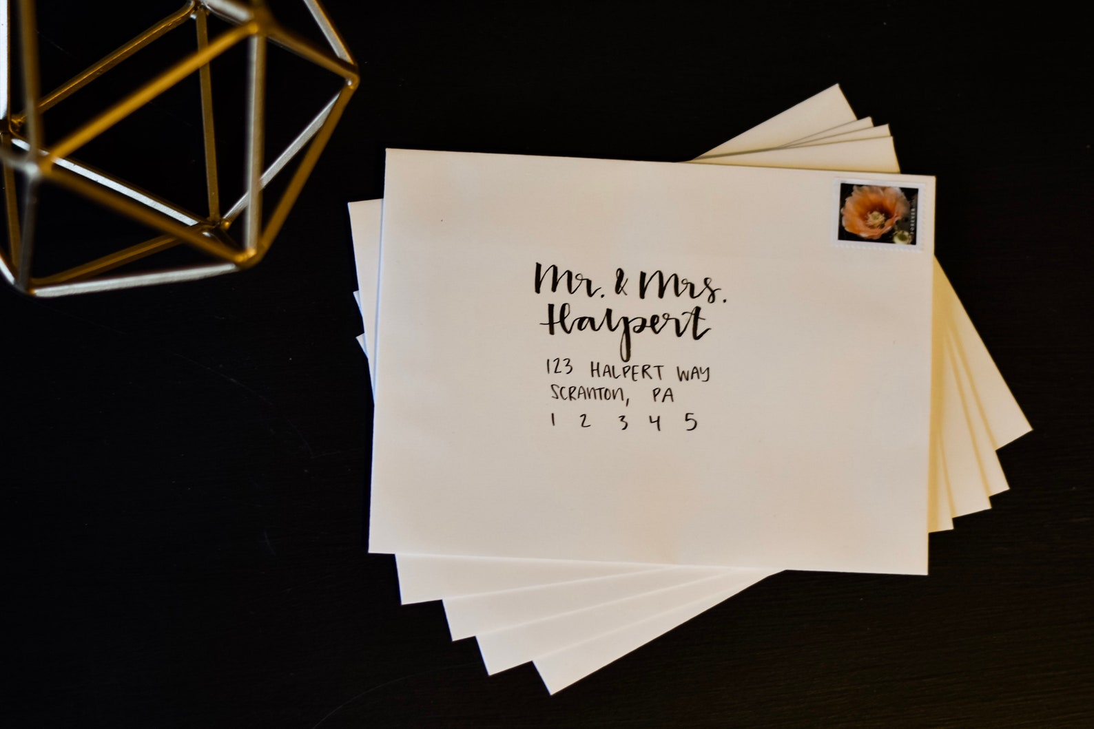 Black Ink Envelope Addressing, Hand Written - Etsy