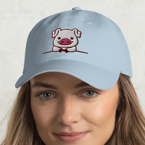 Pig Baseball Cap - Etsy