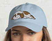 Shih Tzu Dad Hat Shih Tzu Baseball Cap Shih Tzu cap Shih | Etsy