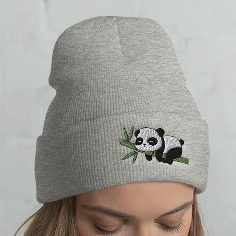 Panda Hat - Etsy
