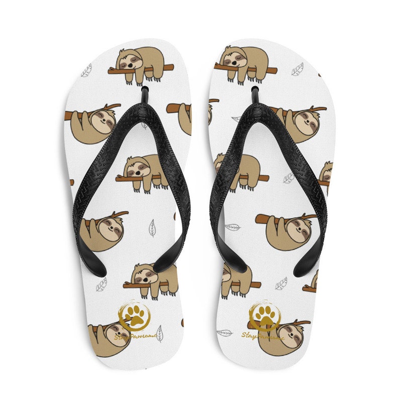 Sloth Flip-flops Sloth Sandals Sloth Accessory Sloth Lover | Etsy