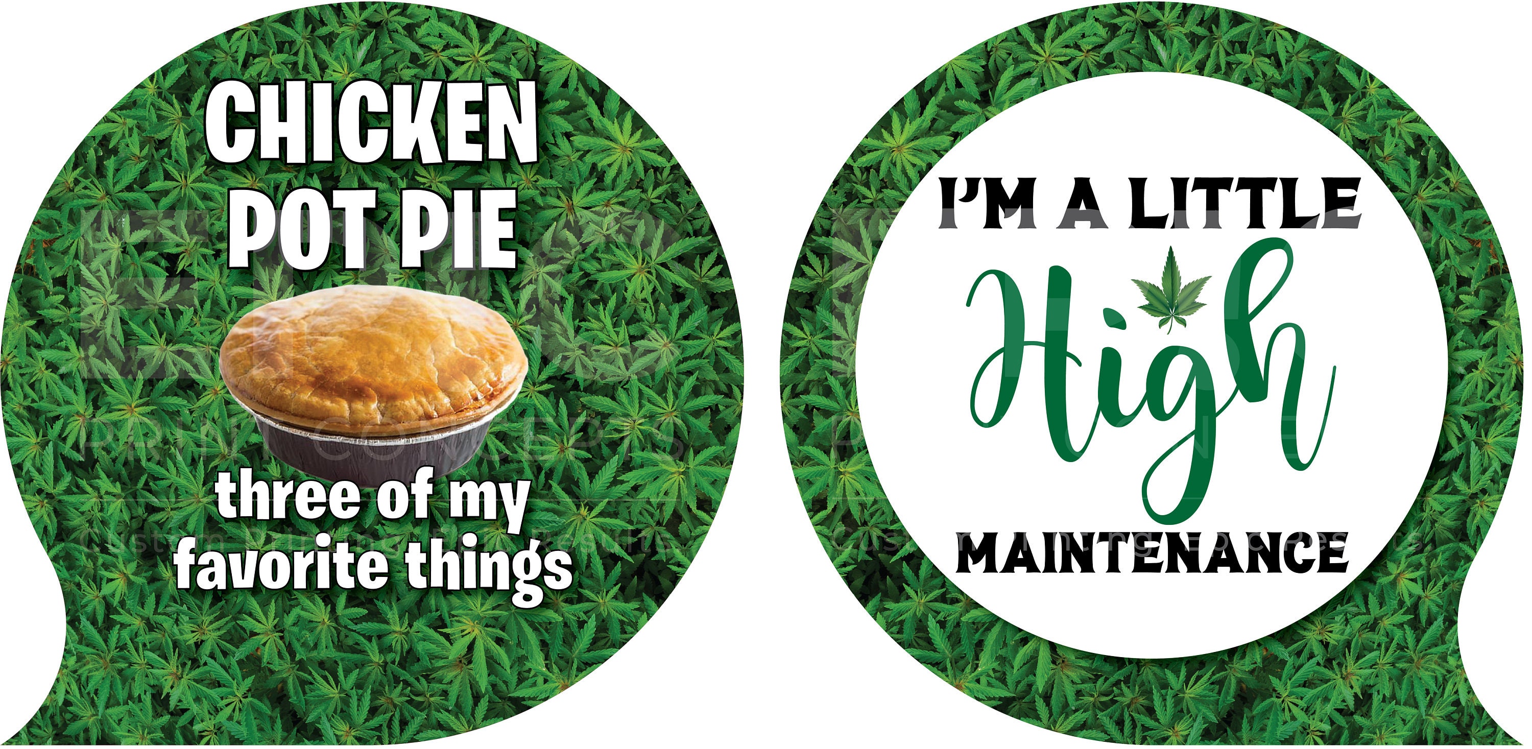 Marijuana Prop Bundle Pot PVC Signs Prop Signs Photo | Etsy