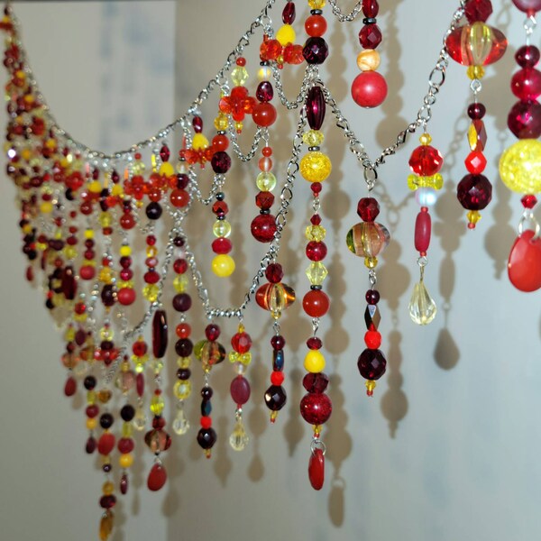 Beaded Curtain Window - Etsy