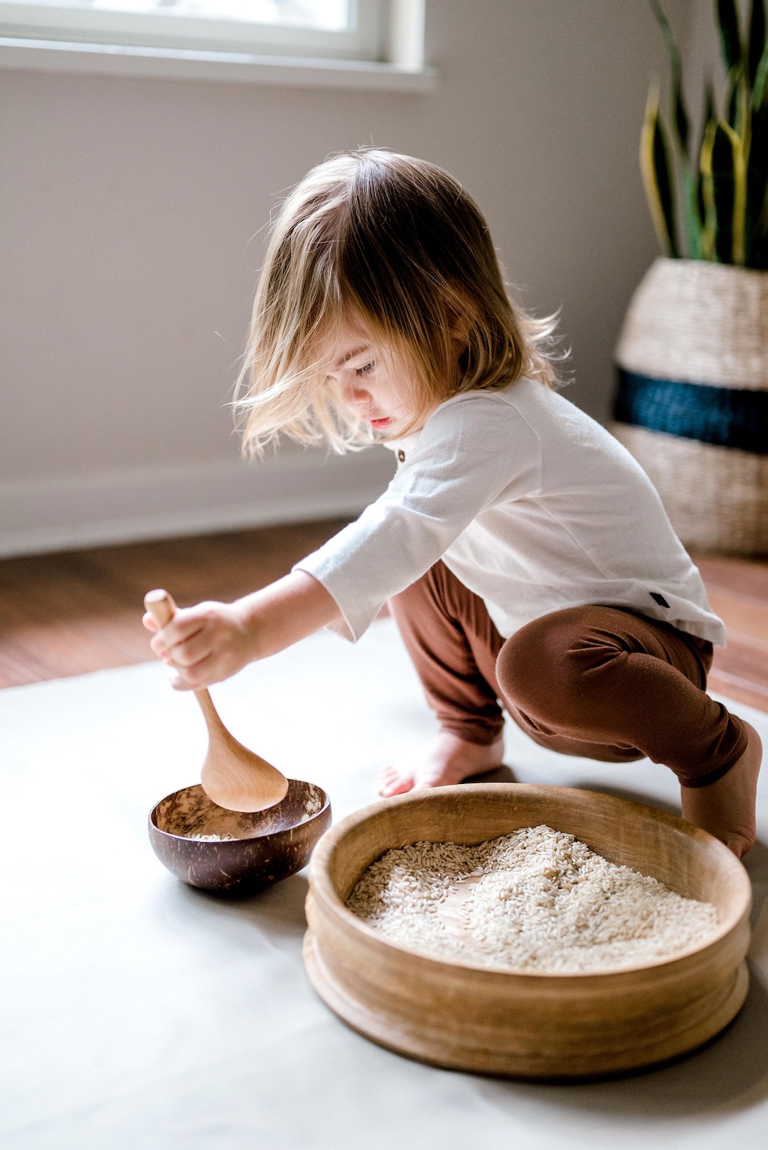 Scooping Set Montessori Activity - Etsy