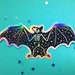 Holographic Star Bat Constellation Sticker 2 Sizes Vinyl - Etsy