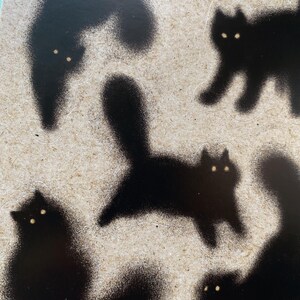 Fuzzy Cats Sticker Sheet - Etsy