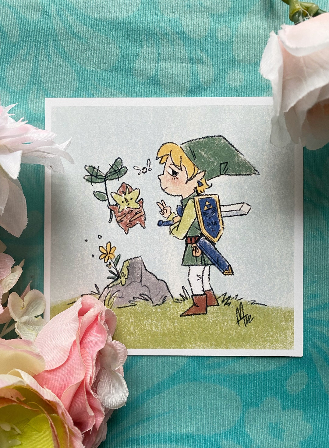 Tiny Link! Mini Print - Etsy