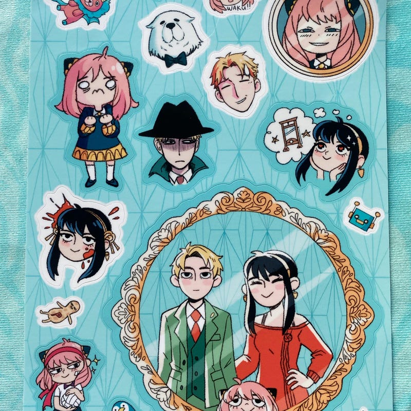 Spy X Family Fanart Anya - Etsy