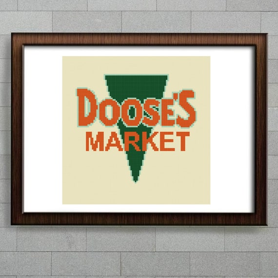 Gilmore Girls Doose's Market Cross Stitch Pattern | Etsy