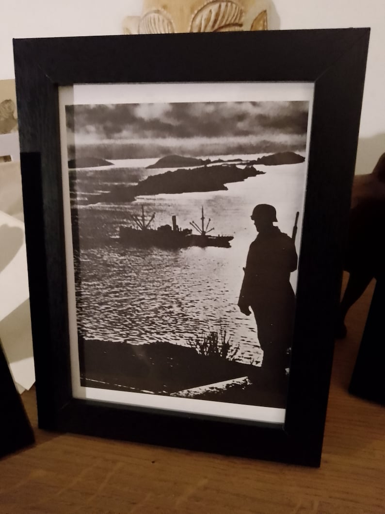 WW2 Framed Prints From an Old Book - Etsy