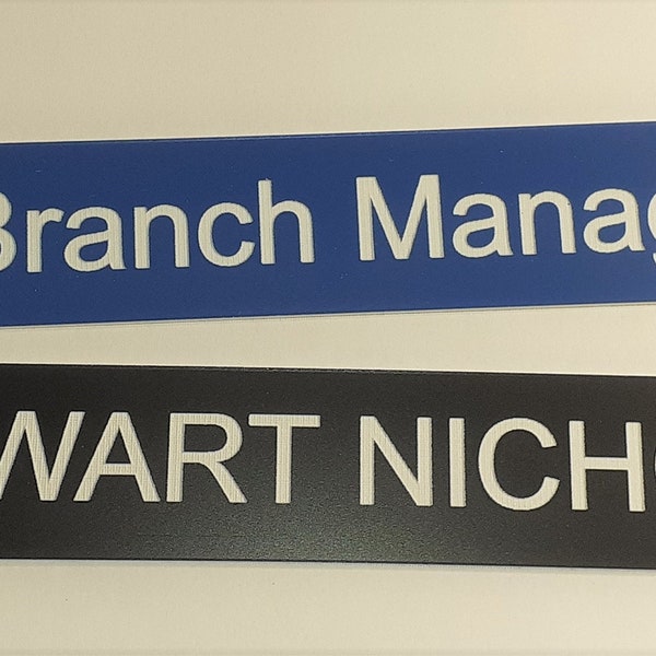 Interchangeable Office Sign Plates - Etsy