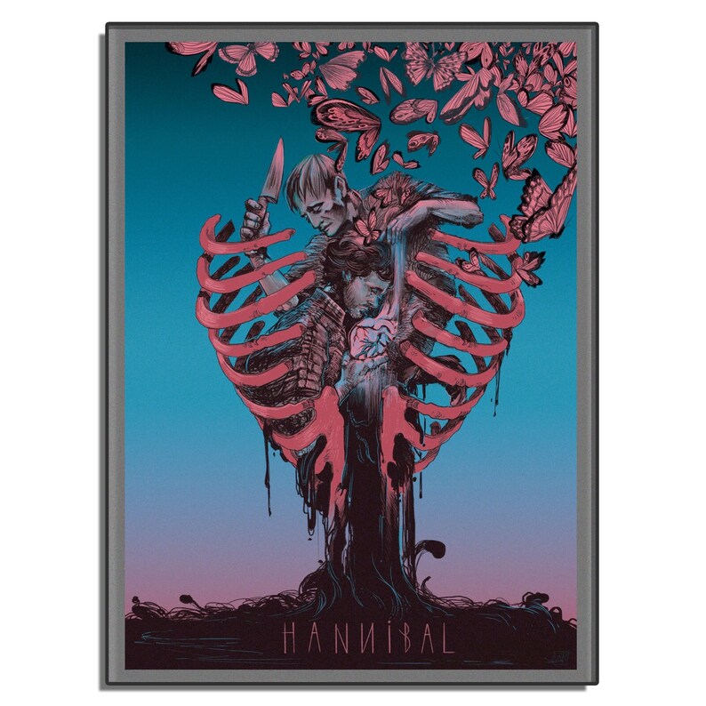 ART PRINT Hannibal & Will Graham - Etsy