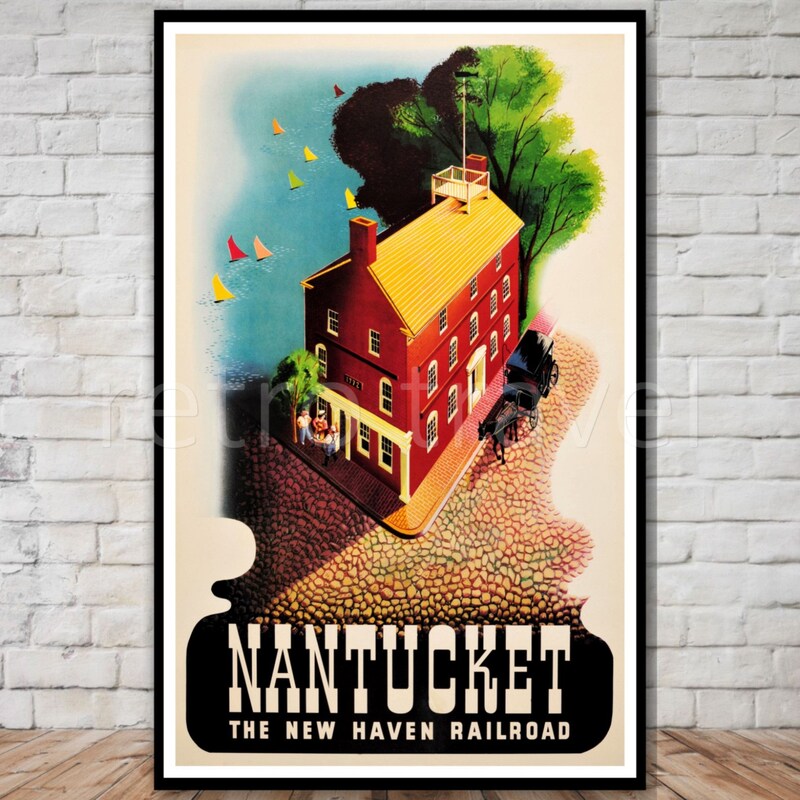 Nantucket Poster - Etsy