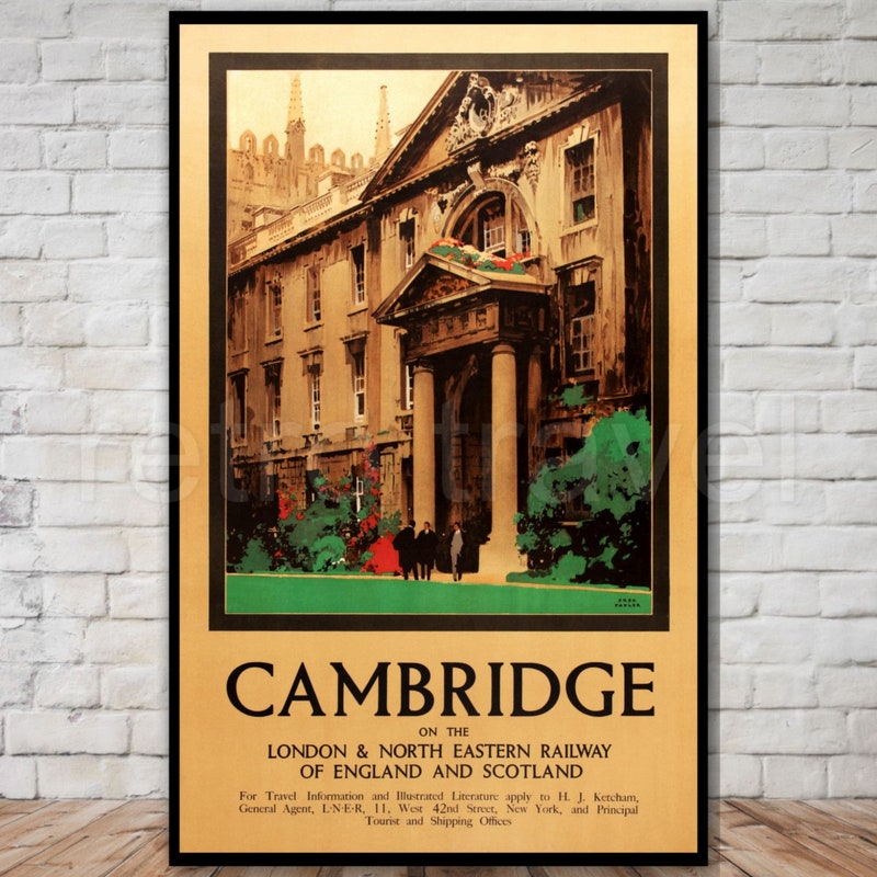 Cambridge Poster - Etsy UK