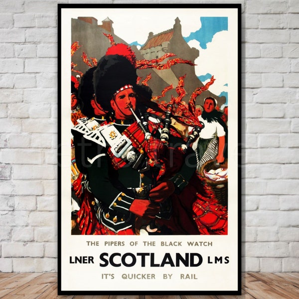 Scotland Poster - Etsy