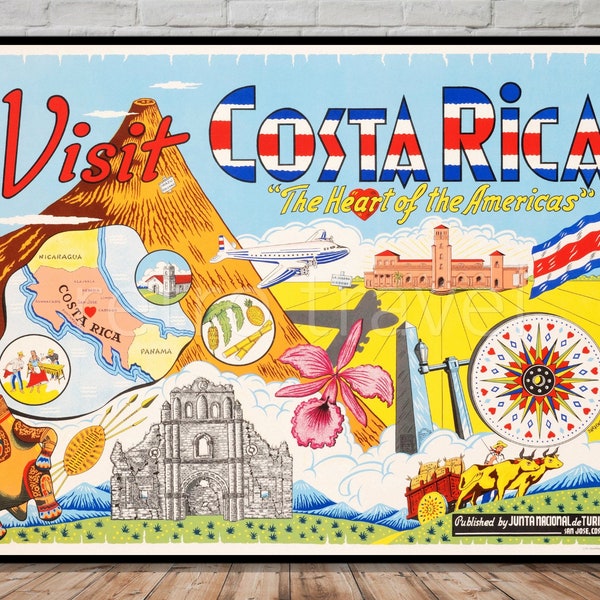 Costa Rica Art - Etsy