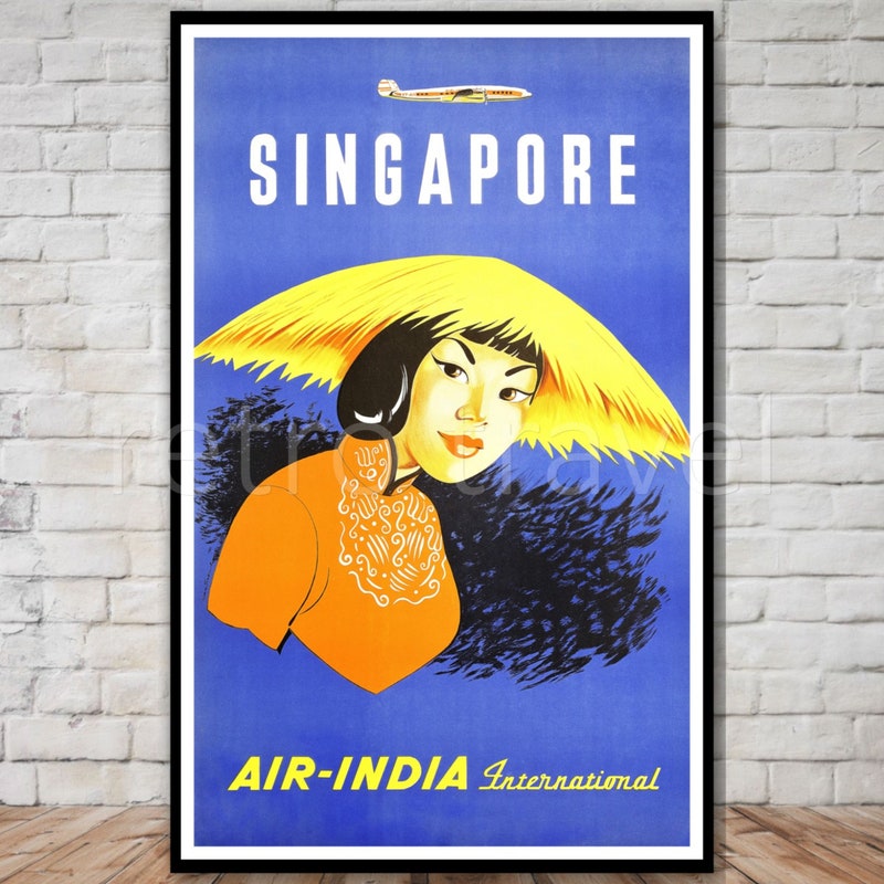 Singapore Poster - Etsy