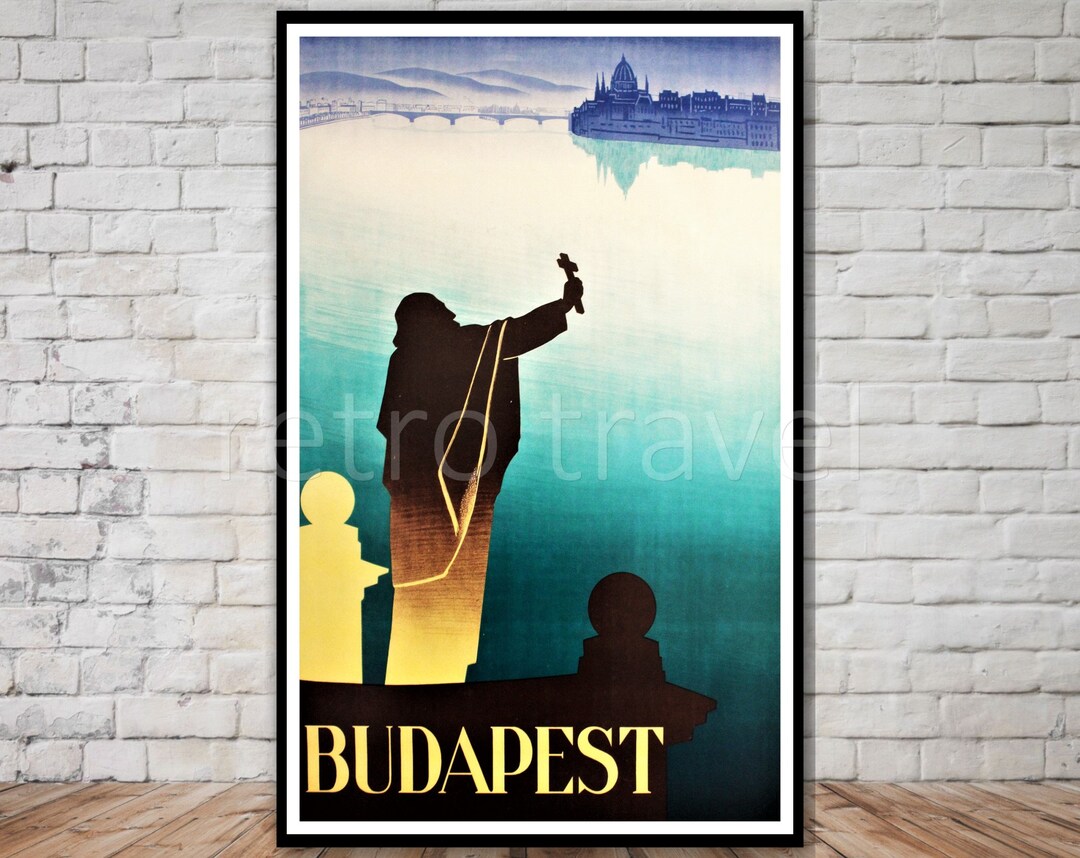 Budapest Travel Poster, INSTANT DOWNLOAD, Budapest Hungary Travel ...