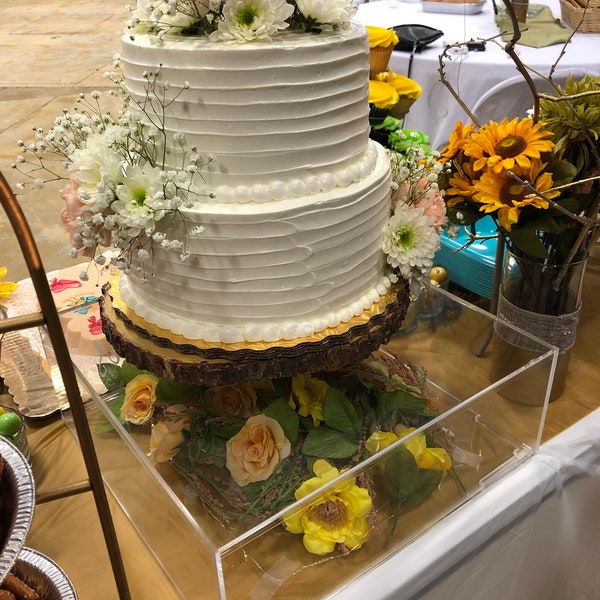 Acrylic Cake Stand - Etsy