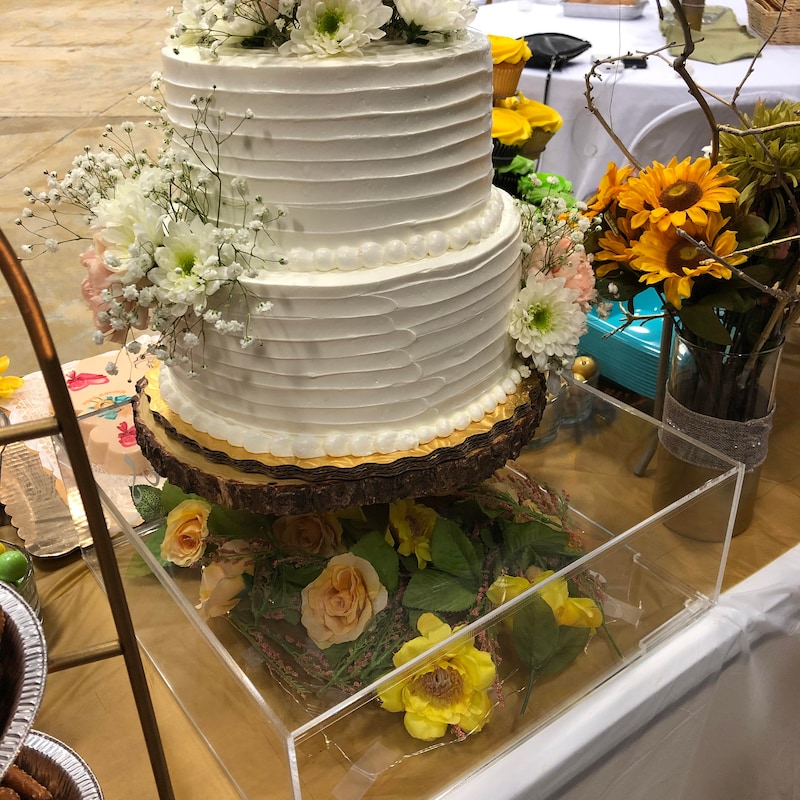 Acrylic Cake Stand - Etsy