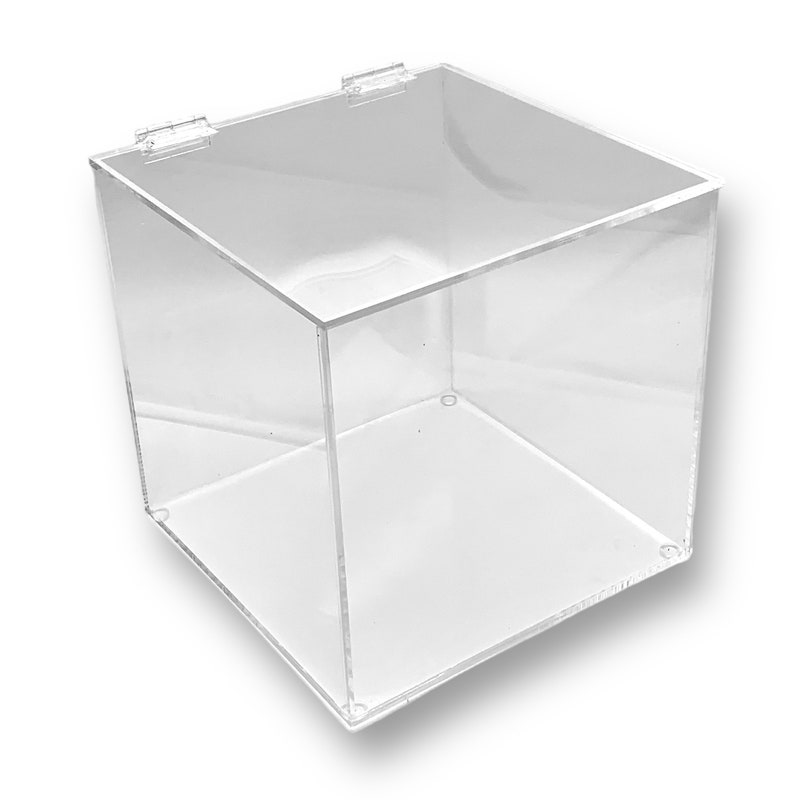 Small Clear Acrylic Boxes With Lid - Etsy