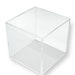 5-sided Clear Acrylic Display Case Box- 1/8” Thick Material - Custom ...